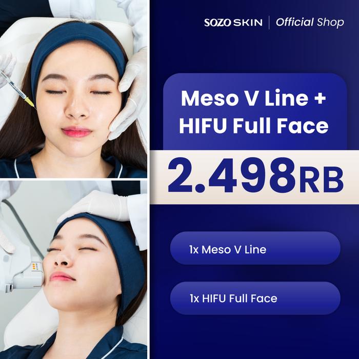 Promo SOZO SKIN Meso V Line + HIFU Full Face - Jakarta Selatan - Sozo Skin | Tokopedia