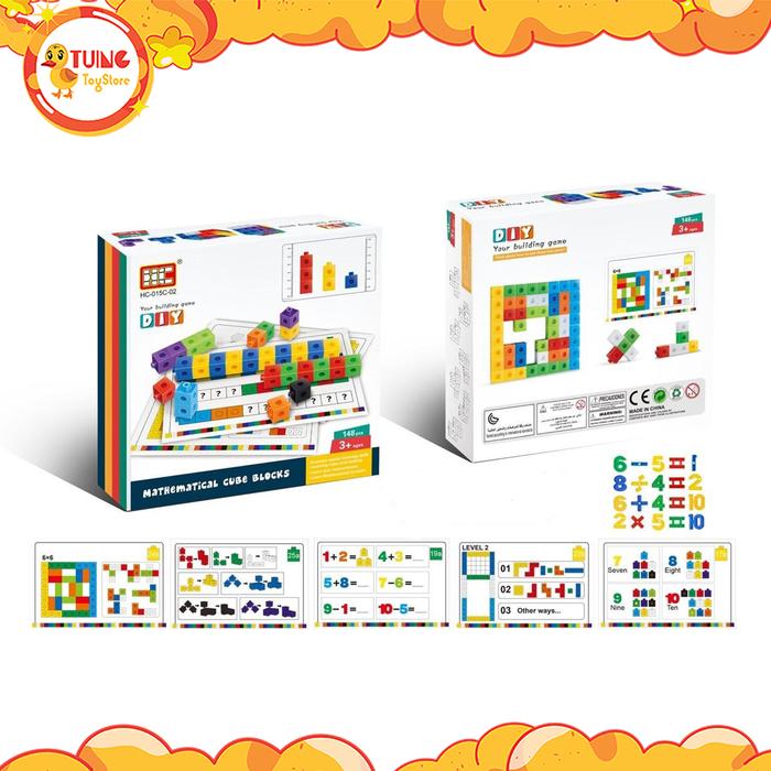 Jual Numberblocks Mathlink Cube Blocks Learning Set 100/148/150Pcs ...