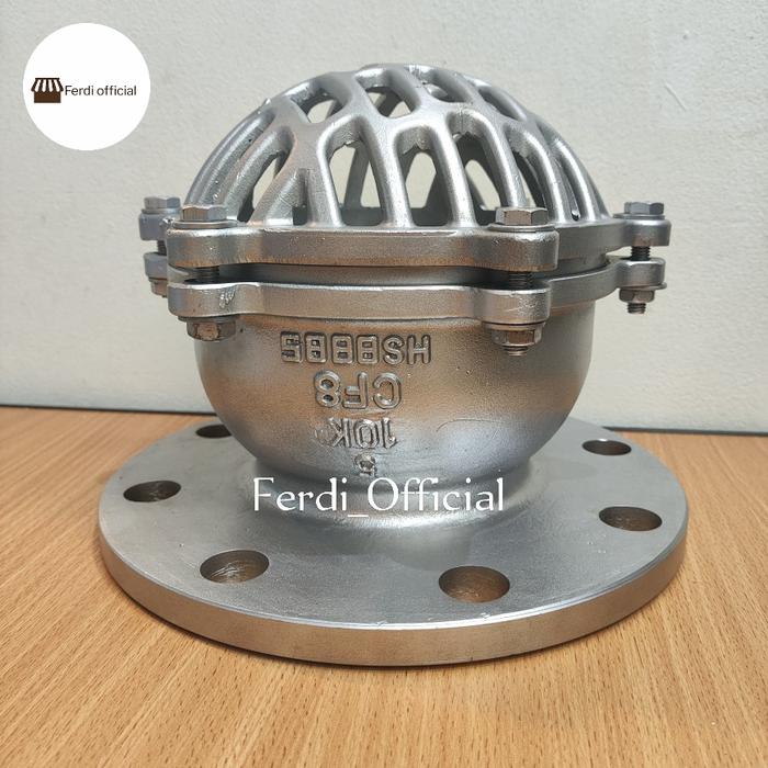 Jual Foot Valve Stainless 4" Inch JIS 10K SS304 DN100 - Jakarta Barat ...