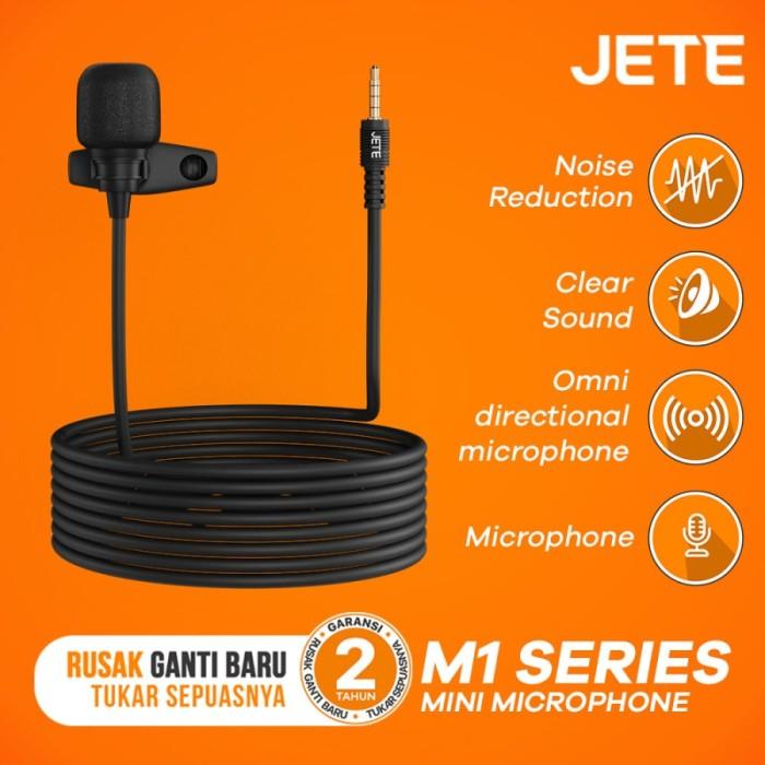 Promo Mic Clip On JETE M1 Microphone External Youtuber for HP/Laptop 3 ...