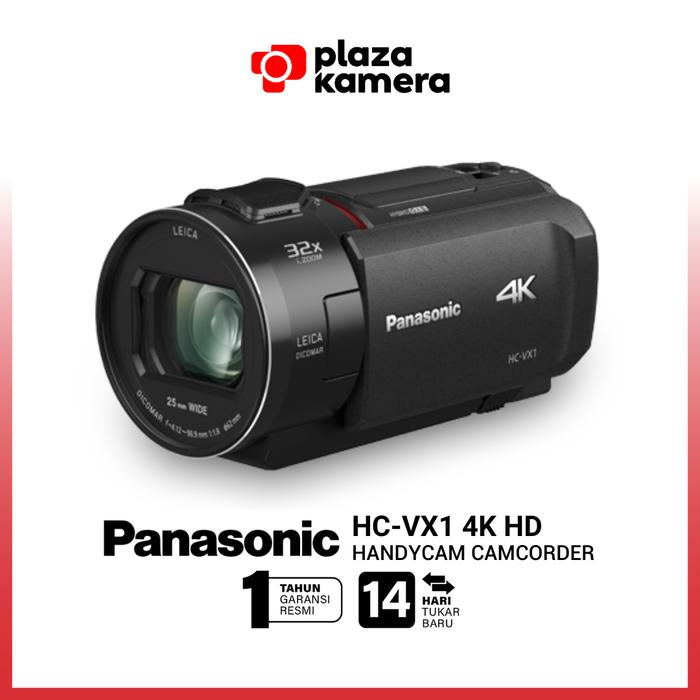 Promo Panasonic HC-VX1 4K HD Handycam Camcorder Kamera Cicil 0% 3x ...