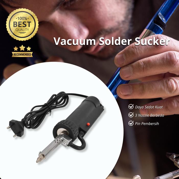 Jual Vacuum Solder Desoldering Suction Iron Gun Alat Sedot Timah Solder ...