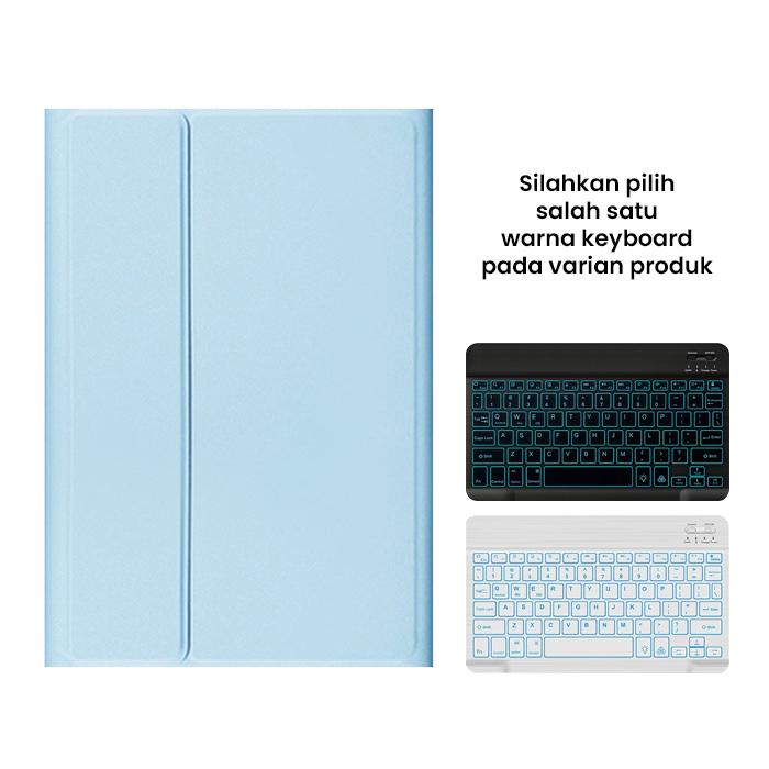 Jual ( CASE + KEYBOARD BACKLIGHT ) Samsung Galaxy Tab A8 10.5 Inch Wifi ...
