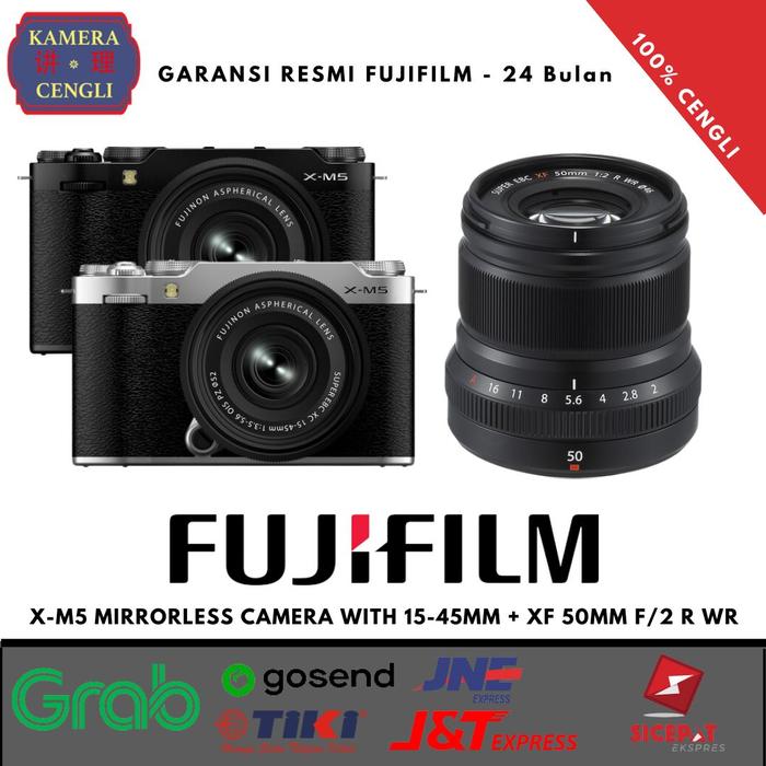 Jual Fujifilm X-M5 Body Only Mirrorless Camera Fuji X-M5 kit 15-45mm XM ...