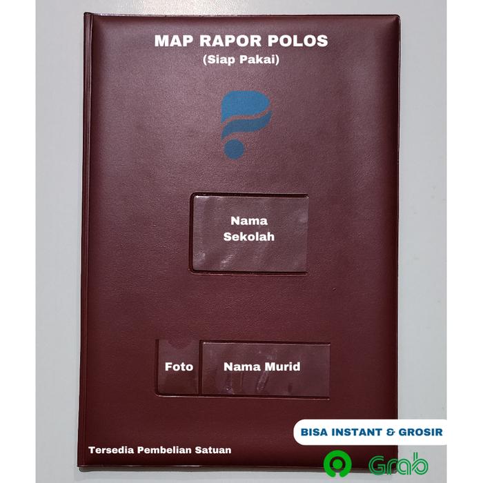 Jual Map Raport Polos K13, Map Ijazah Isi 10 kantong, Ukuran Folio ...
