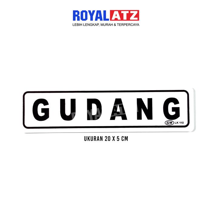 Jual Label Acrylic / Sign Board Label Ukuran Kecil (20x5 Cm) Versi 2 ...
