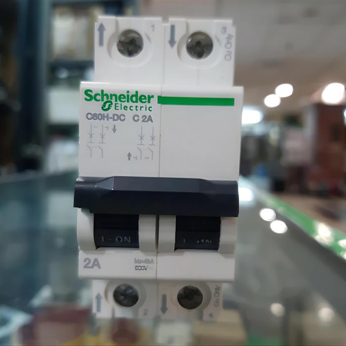 Jual MCB DC Schneider C60H-DC 2P 1A 2A 4A 6A 10A 16A 20A 25A 32A 10kA MCB 2 POLE - 16A - Jakarta ...