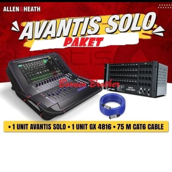 Jual Mixer digital Allen heath Avantis solo + stage box gx4816+ kabel ...