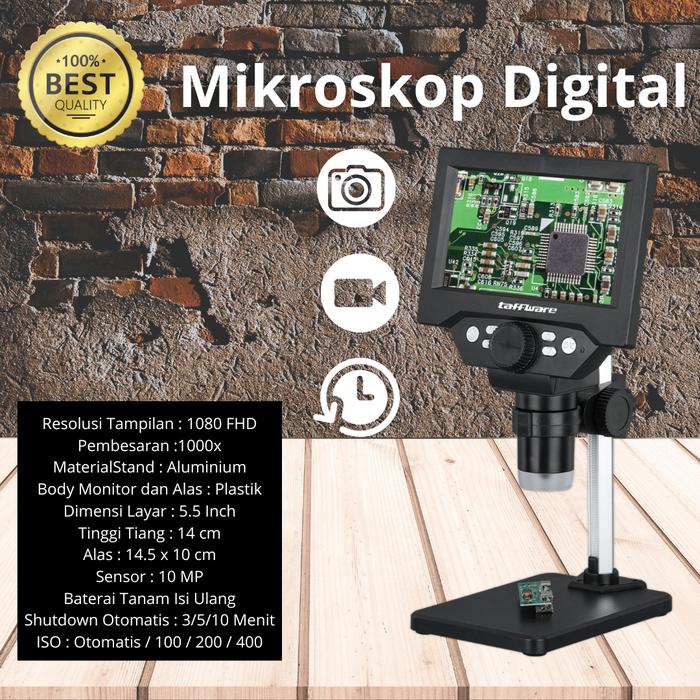 Jual Mikroskop Digital 1000x Industrial Microscope Service Kamera Video - Jakarta Barat - 4TOOLS ...