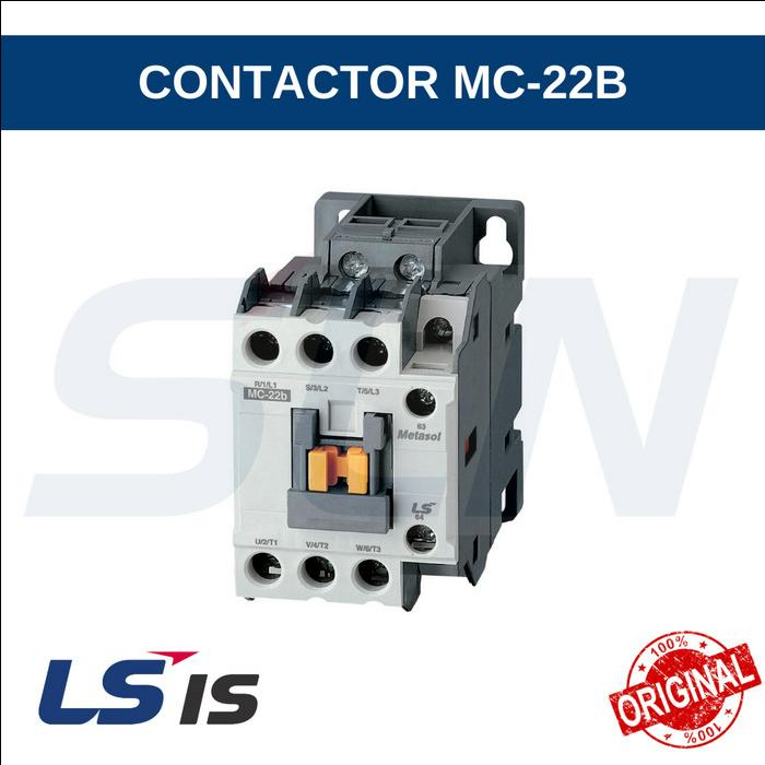 Jual MAGNETIC CONTACTOR/KONTAKTOR MC-22B LS IS - 220VAC - Jakarta Pusat ...
