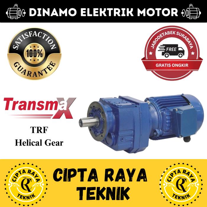 Jual GEAR TRANSMAX HELICAL FLANGE TRF 77 YDA132M4 7.50KW / 10HP GEAR ...