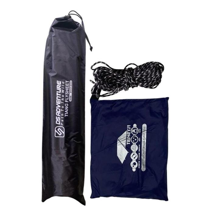 Jual Ready Flysheet 3×4 Buscraft Flyshet 3X4 Bivak Set 4X3 Flesit ...