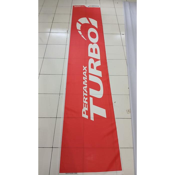 Jual Cetak umbul umbul pertamina spbu pom bensin pertamax pertamina dex ...