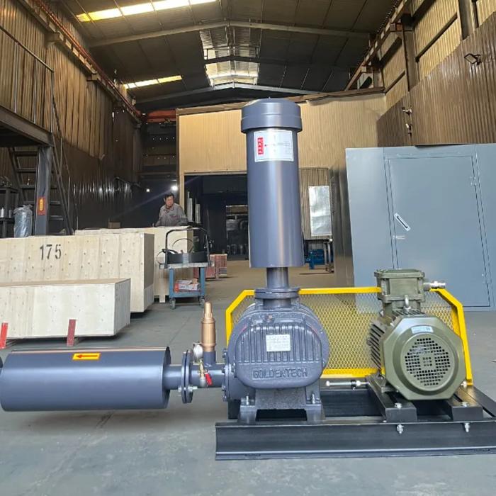 Jual Root Blower Goldentech Type GT 080 Power 7.5Hp 5.5Kw Untuk Nila ...