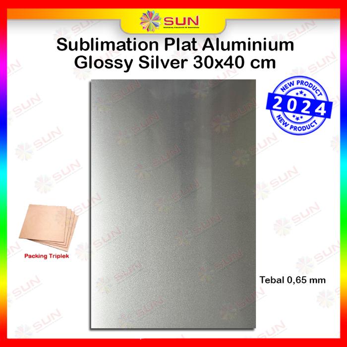 Jual Sublimation Plat Aluminium 20x30/40x60 cm (Plat Aluminium Polos ...