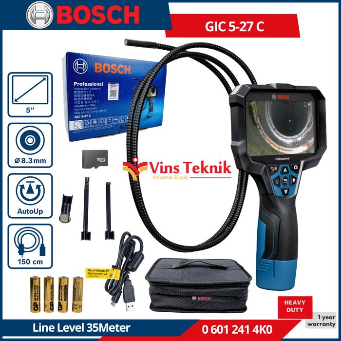 Promo Kamera Pemeriksaan GIC 5-27 C Professional BOSCH Inspection Camera GIC5-27 C - Jakarta ...