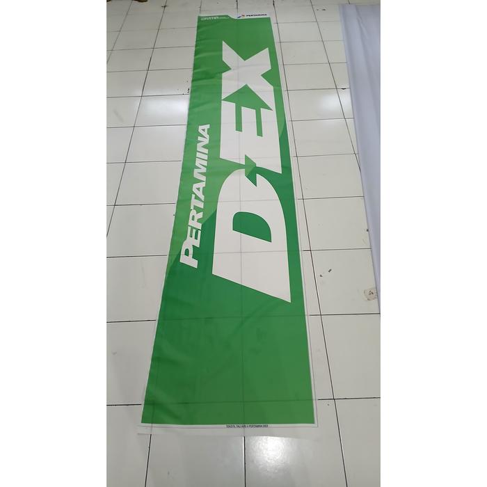 Jual Cetak umbul umbul pertamina spbu pom bensin pertamax pertamina dex ...