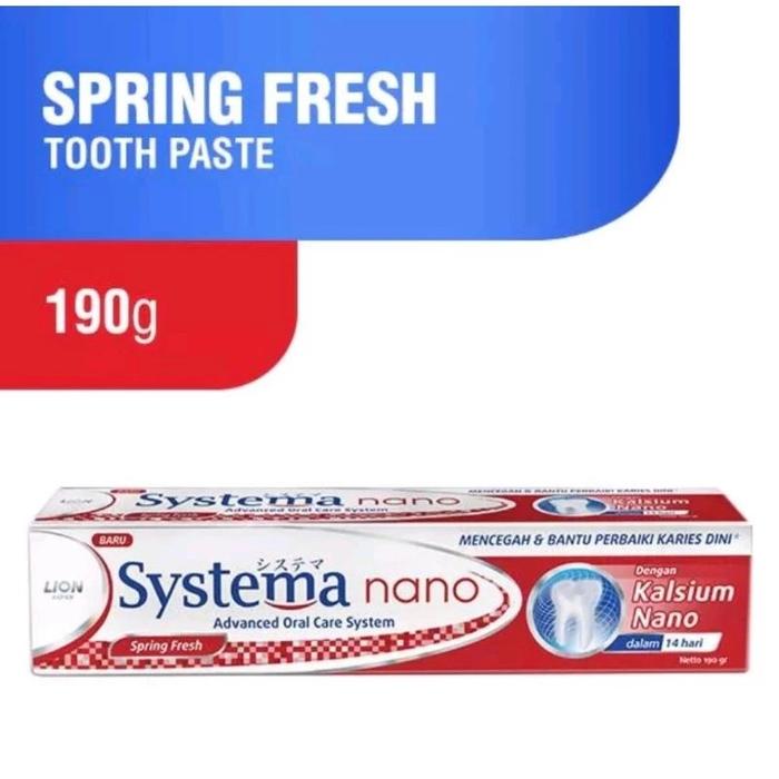 Jual Systema Pasta Gigi Nano 190gr /Pro Sensitive 105gr /Sensitive ...