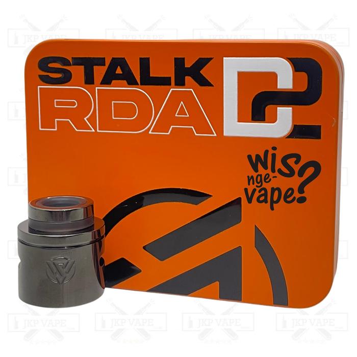 Jual Stalk D2 RDA 24MM Dual Coil - Authentic By ROV - Gunmetal ...
