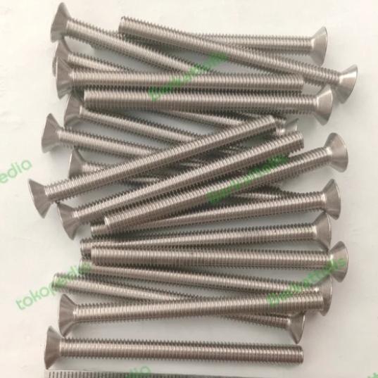 Jual Baut Verseng L m5x50 counter sunk JFL sus 304 merek THE A2-70 - Jakarta Utara - Berkattolls ...