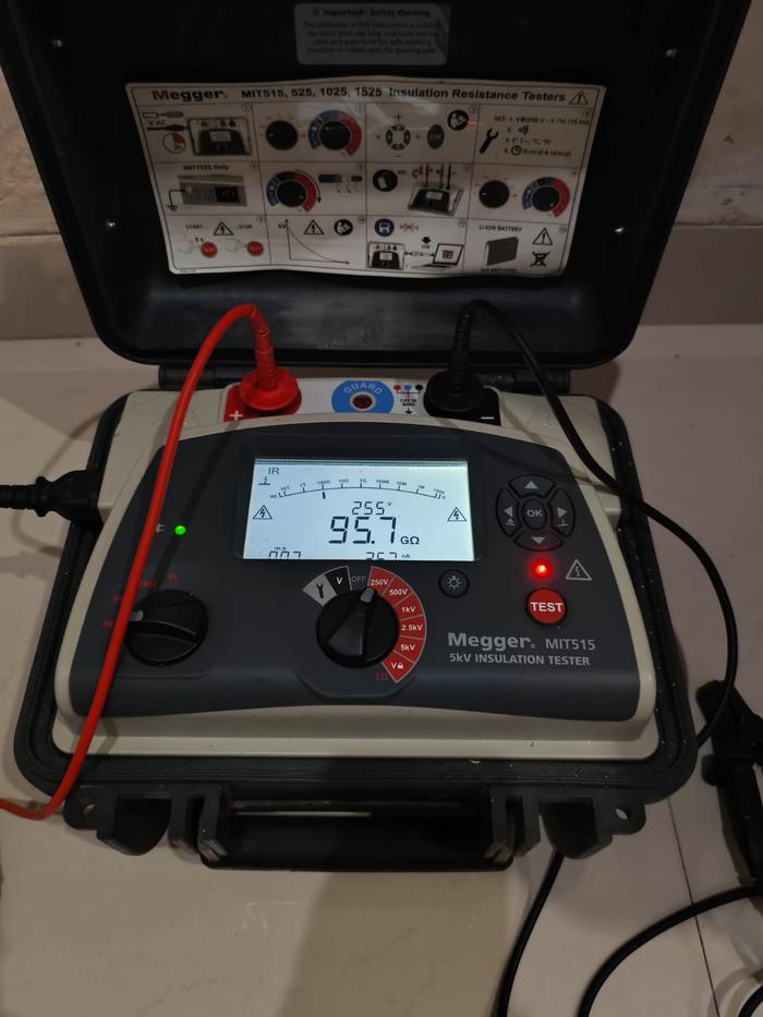 Jual sewa rental megger mager grounding earth insulasi kyoritsu ...