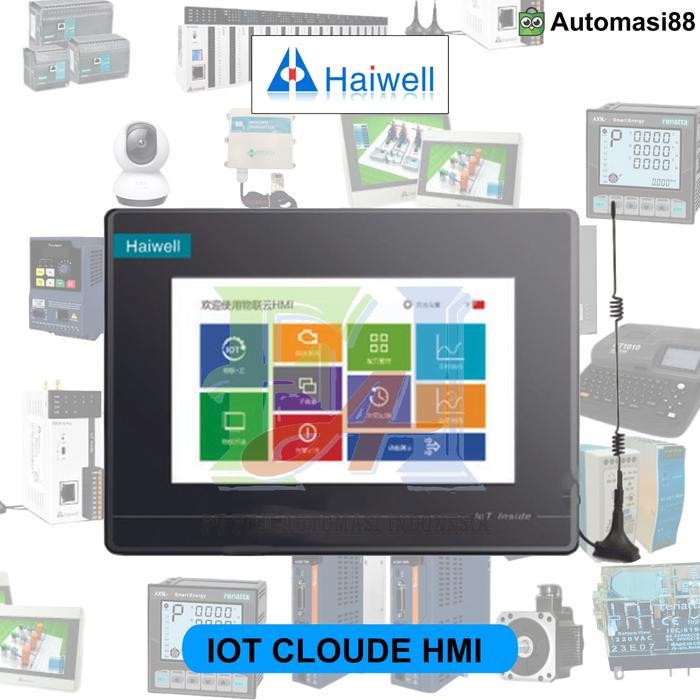 Jual B7H-W HAIWEL,IOT CLOUD HMI 7INCH+WIFI HD RESOLUTION 1024x600 HD ...
