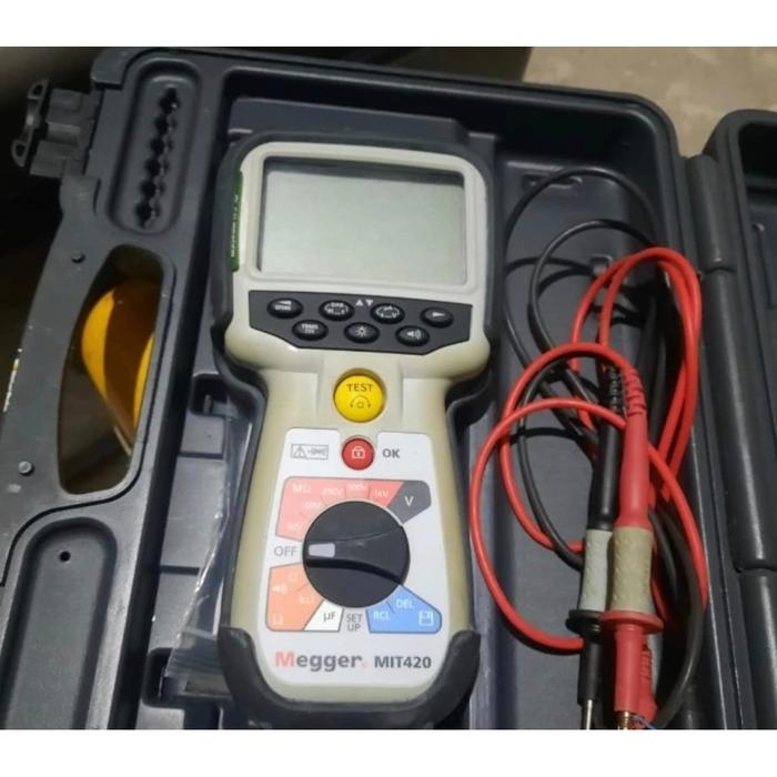 Jual sewa rental megger mager grounding earth insulasi kyoritsu ...