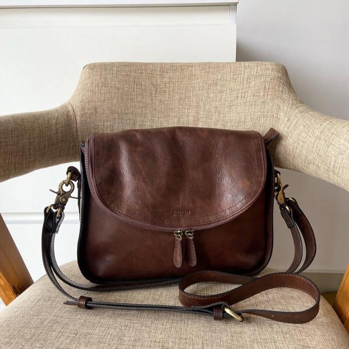 Jual Pepari Leather Tas Wanita Kulit Sapi HoboBag PA - 138 - Coklat ...
