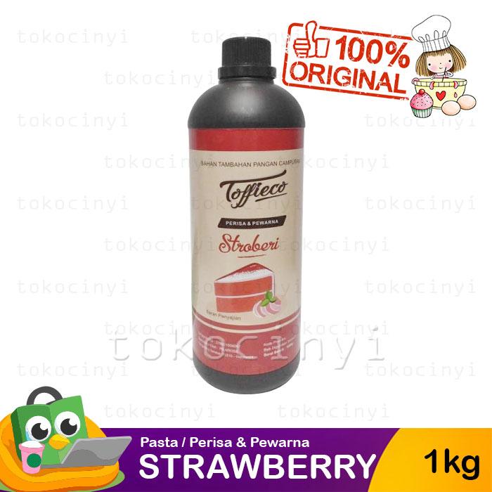 Jual Toffieco PASTA Perisa Pewarna 1 KG aneka rasa Vanilla Butter ...