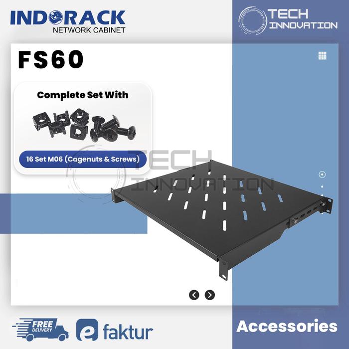 Jual INDORACK Fixed Shelf For Depth 600 - 1150mm Tatakan Ambalan Tambahan - FS60 - Kota Semarang ...