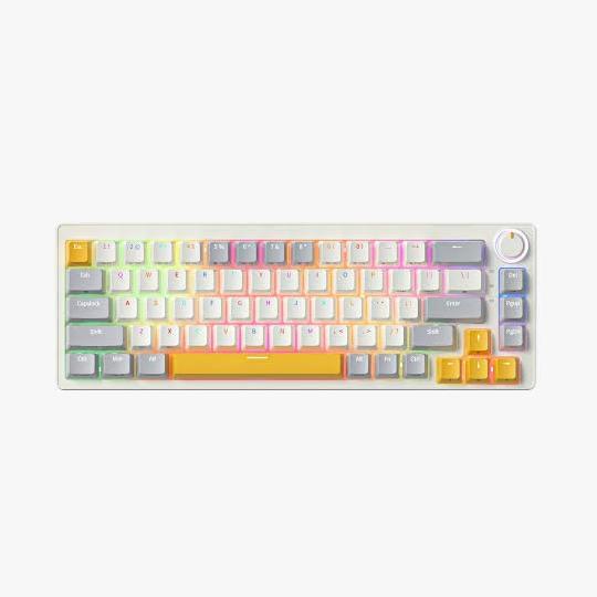 Jual Zifriend Za68 Mechanical Gaming Keyboard Universal Hotswap Rotary ...