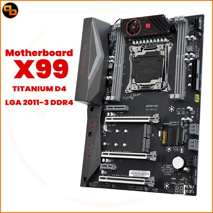Jual All Motherboard x99 Titanium Plus Mobo X99H-D4 Server x99t Turbo ...