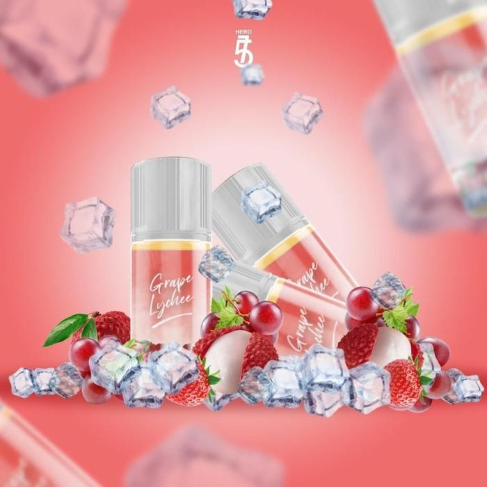 Jual Liquid R57 Grape Lychee Ice Pods Friendly 30ML By Hero 57 - Kab ...