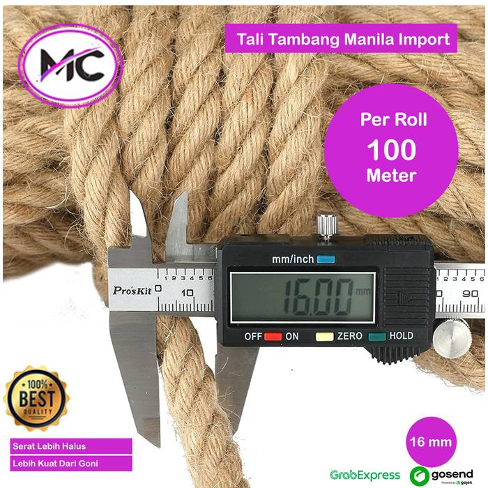 Jual Tali Tambang Manila Per Roll Ukuran Besar Sedang Kecil Tali Tampar ...