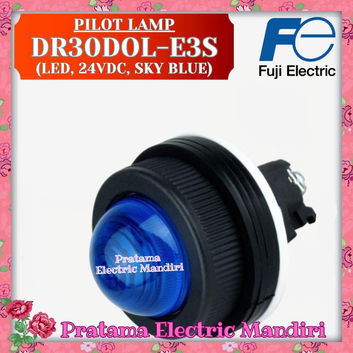 Jual FUJI ELECTRIC PILOT LAMP DR30D0L-E3G DR30D0L-E3R DR30D0L-E3Y 24V ...