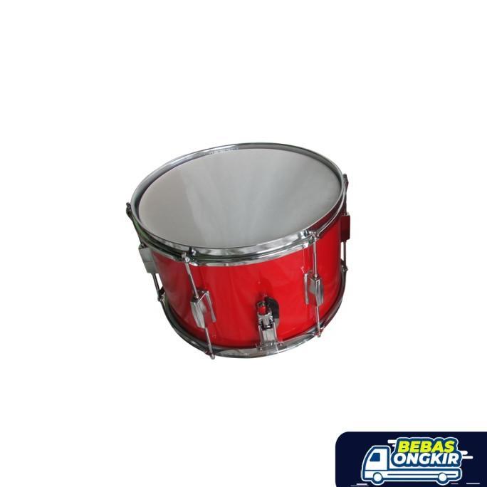 Jual asli marching band snare drum perkusi diameter 14 / 16 inch inci ...