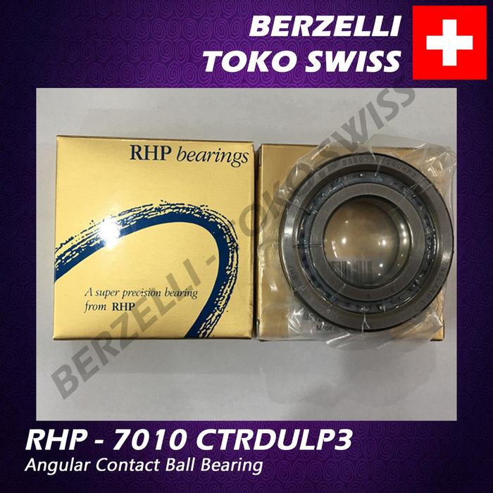 Jual RHP - 7010 CTRDULP3 Angular Contact Ball Bearings - Jakarta Barat ...