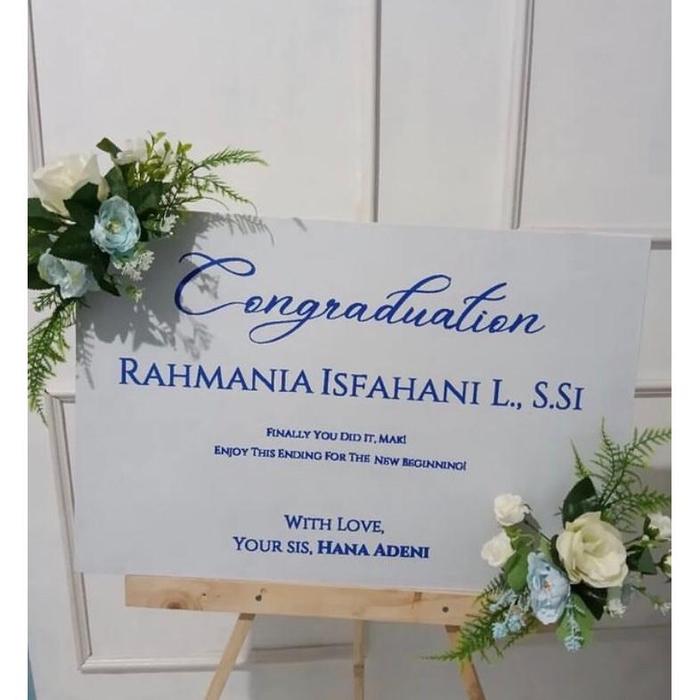 Jual Papan Bunga|ucapan opening toko|congratulation|welcome sign ...