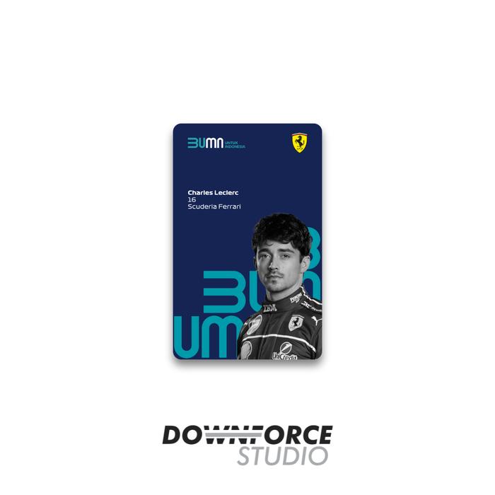 Jual F1 Driver BUMN E-Money Vinyl Sticker Formula 1 - Leclerc, Sainz ...