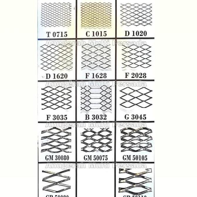 Jual Expanded Metal Lengkap (1.2x2.4 Mtr) - F 3035 - Jakarta Timur ...