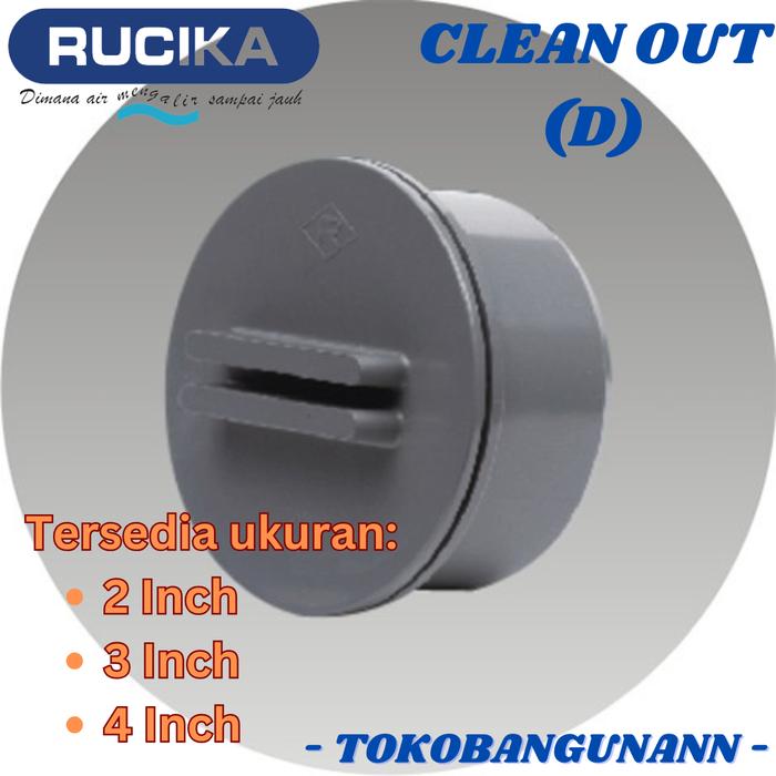 Jual CLEAN OUT CO D RUCIKA Tutup Penutup Pipa Septic Tank Saluran Air ...