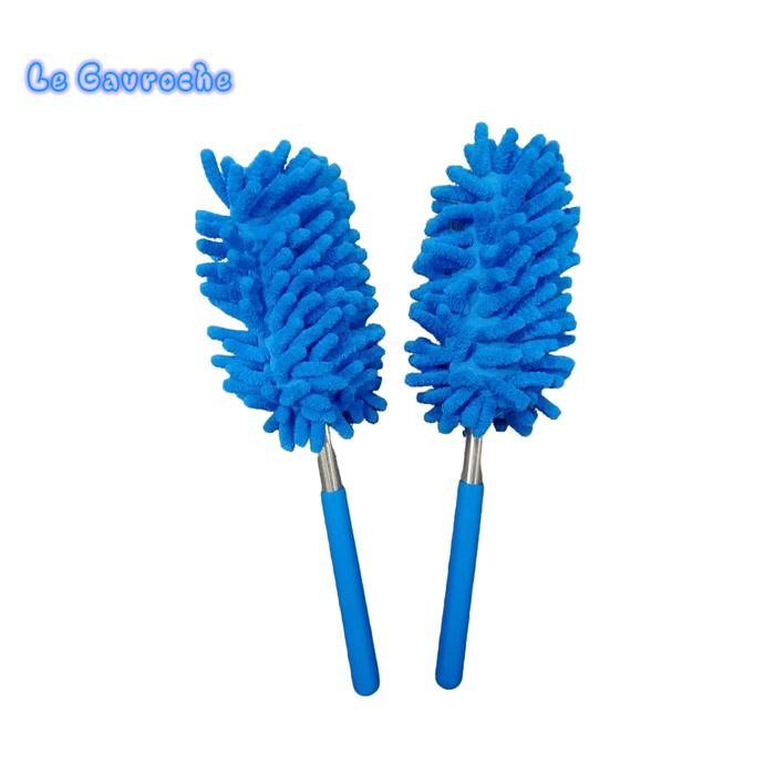 Jual Kemoceng Portable Cendol Microfiber Panjang Pendek 75 CM Biru Kain ...