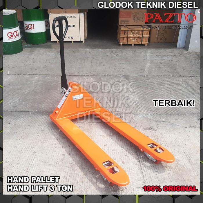 Jual Pazto HandPallet 2 Ton 2000 Kg Handlift Hand Pallet Lift Stacker ...