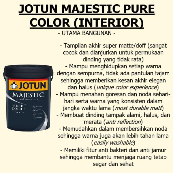 Jual CAT TEMBOK INTERIOR JOTUN - SPRING DEW/8159 - Pure Color - Kota ...