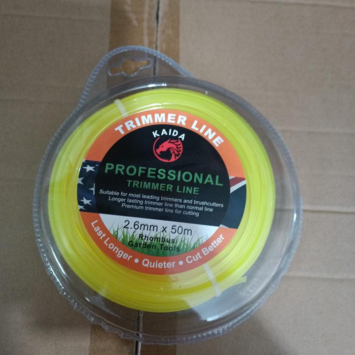 Jual Tali Senar Mesin Potong Rumput/Trimmer Line 50 Meter 2,6 MM Merk ...