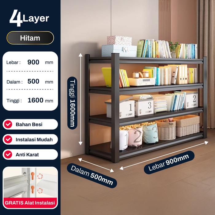 Jual Rak Buku Besi Susun - Rak Besi Serbaguna - Rak Susun Kantor untuk ...