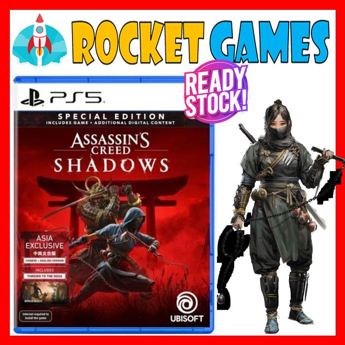 Promo PS5 Assassins Creed Shadows / Assassin's Creed Shadows Special ...