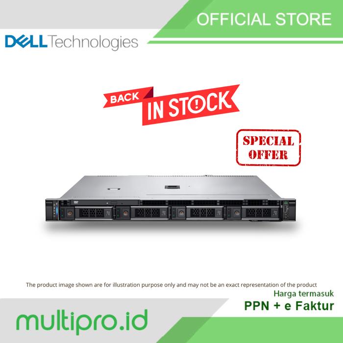 Promo Server Dell R250 Xeon E-2324G 16GB 1.2TB SAS PowerEdge - 16GB ...