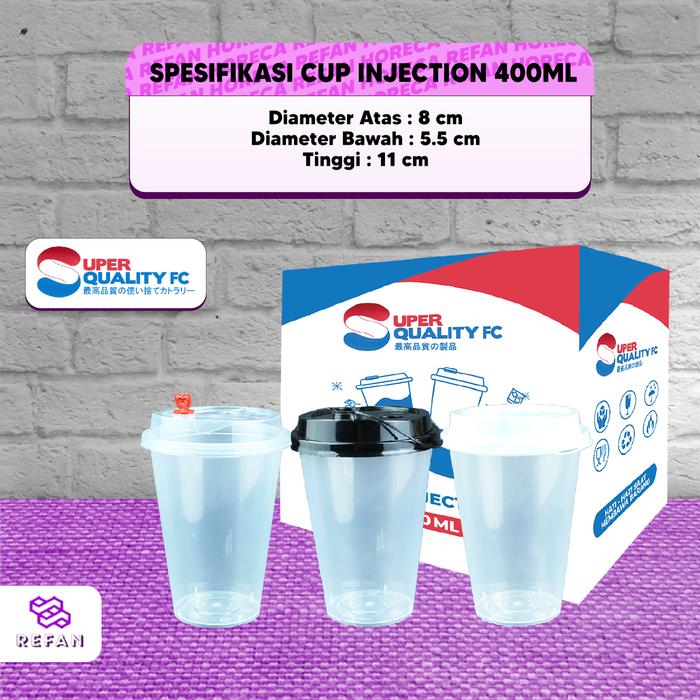 Promo PP Cup Injection Oval 380ml 12oz & Datar 500ml 16oz & 700ml 24oz ...