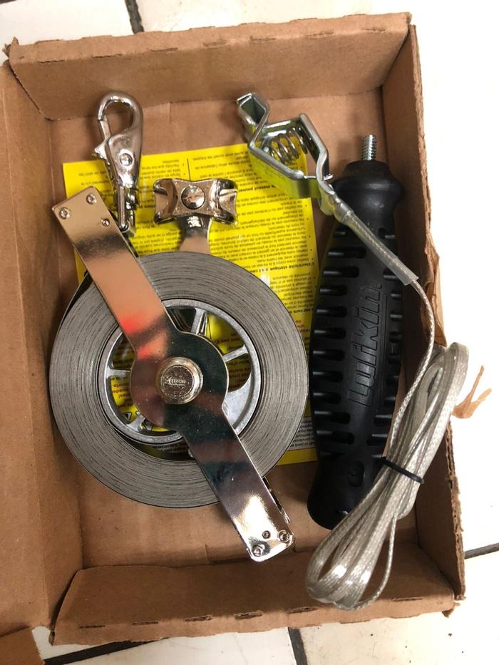 Jual lufkin dipping roll oil depth tape 30 meter - set 30 mtr - Jakarta ...